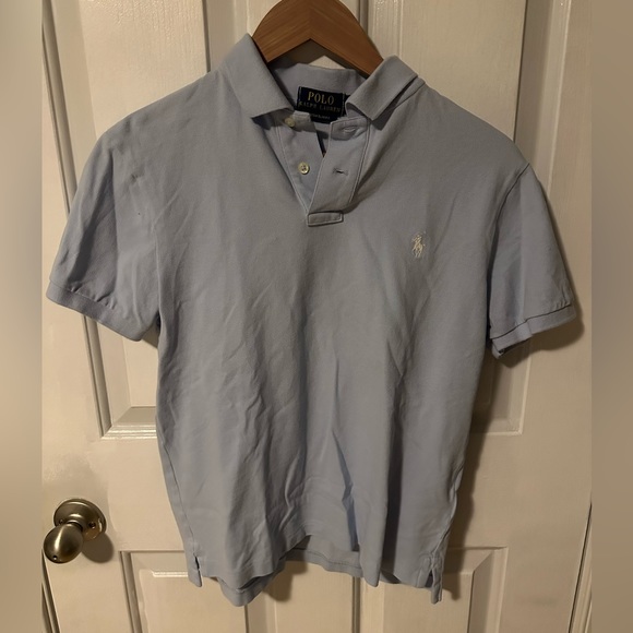Polo Ralph Lauren | Shirts & Tops | Polo Ralph Lauren Youth Medium Baby Blue Polo | Poshmark